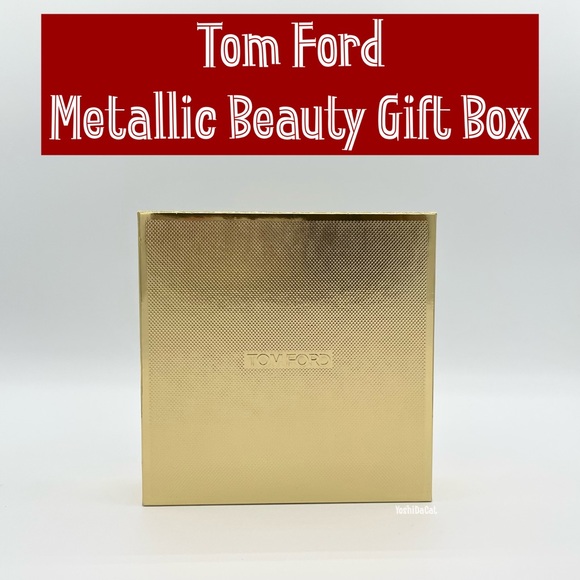 Tom Ford | Other | Tom Ford Gift Box Gold Metallic | Poshmark